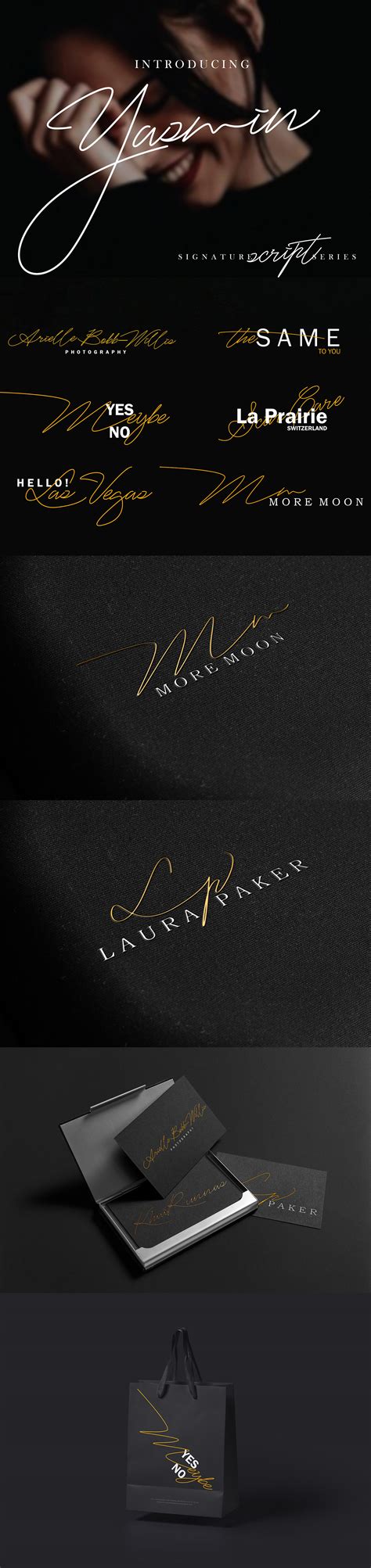 Free Yasmin Script Font On Behance