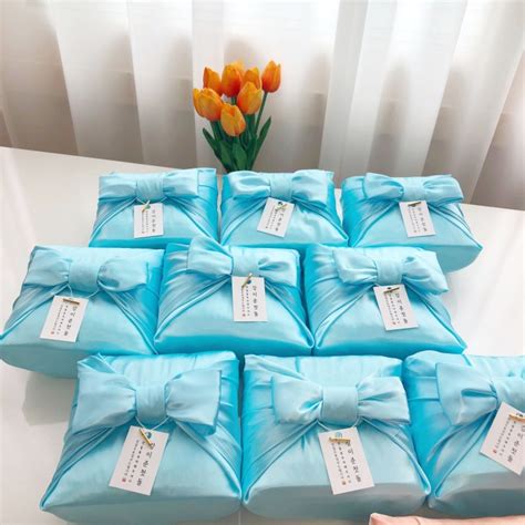 답례품수건 보자기포장 어떤 색상이 예쁠까 네이버 블로그