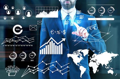 Premium Photo Global Business And Analytics Concept