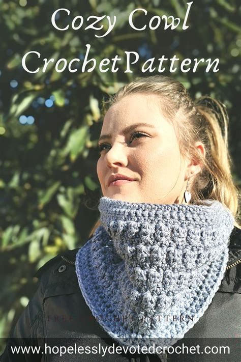 Cowl Crochet Pattern Free Crochet Cowl Scarf Patterns Crochet Cowl