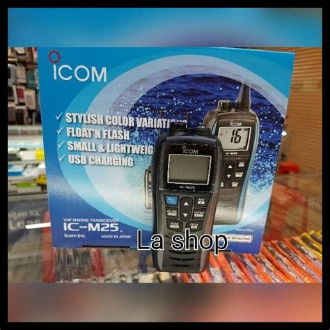 Jual Ht Icom Marine Vhf Ic M Shopee Indonesia