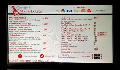 Cousins Maine Lobster Truck Kirbies Cravings