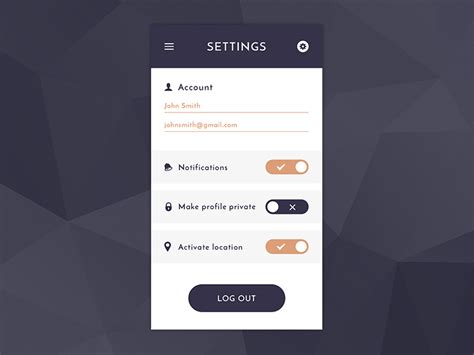 Settings Gui