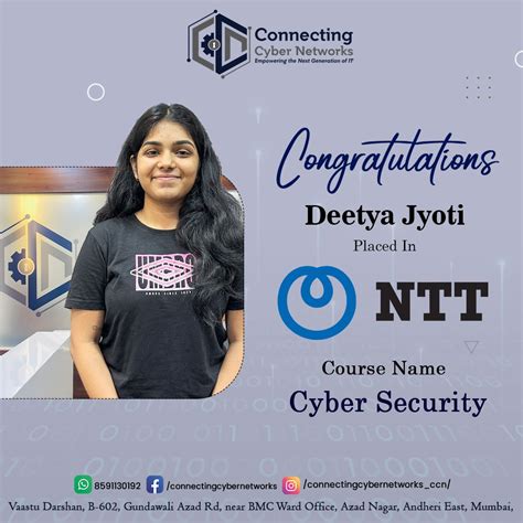 Connecting Cyber Networks On Linkedin Ccn Ccn Placements Ccn Mumbai Placementnews