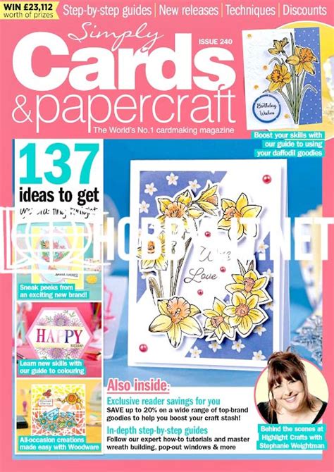 Simply Cards And Papercraft Issue 240 Download And Read Magazines And