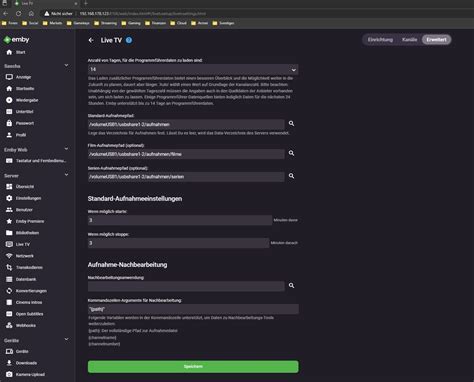 Emby Recognizes Movies As Tvshows On Recording Via Tv Guide Live Tv