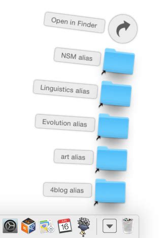 In The Dock Custom Shortcuts The Eclectic Light Company