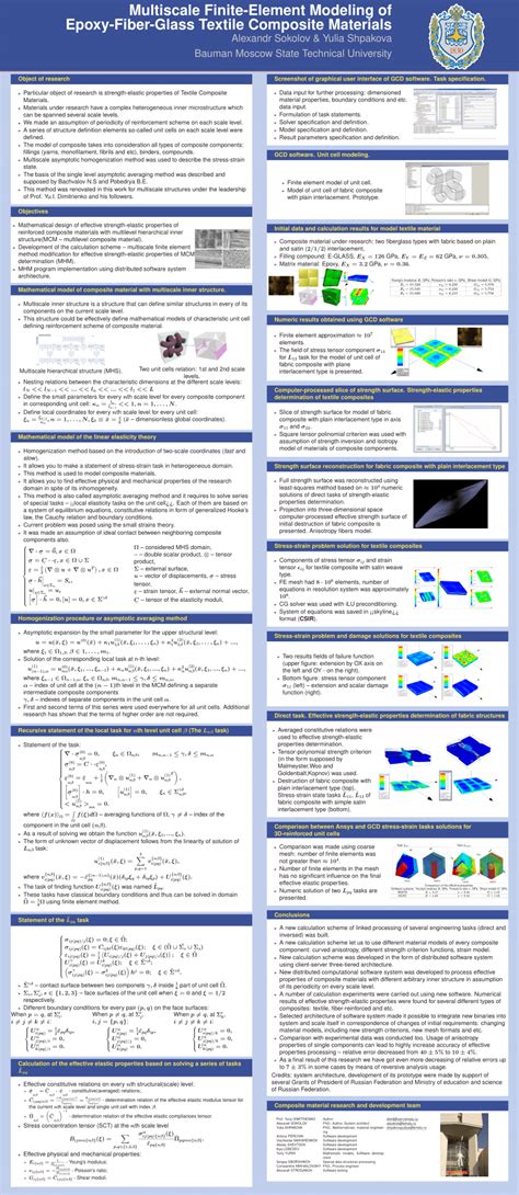 Pdf Multiscale Finite Element Modeling Of Epoxy Fiber Glass Textile