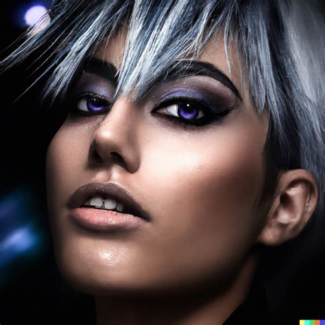 Cyberpunk Latin Girl 1 • Viarami