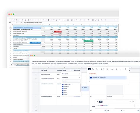 Smart Tables For Confluence Creativas