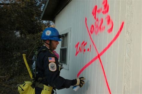 How To Mark A Building After Its Been Searched