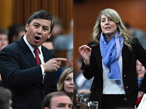 Caught On Camera Mp Michael Chong Grills Melanie Joly Toronto Sun