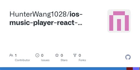 Github Hunterwang1028ios Music Player React Native