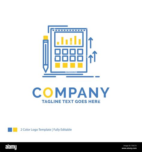 Accounting Audit Banking Calculation Calculator Blue Yellow