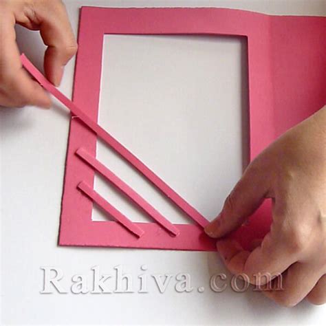 Как се прави от гумена хартия картичка за мама