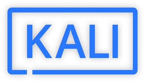 Kali Logo Blue White Offsec