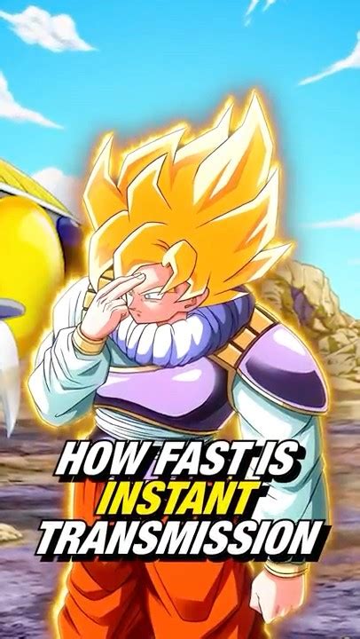 This Is How Fast Goku Is With Instant Transmission In Dragon Ball Z