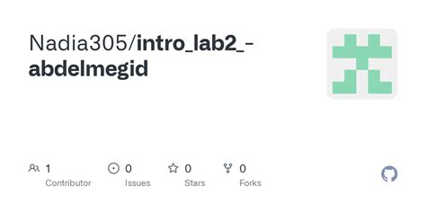 Github Nadia305introlab2 Abdelmegid