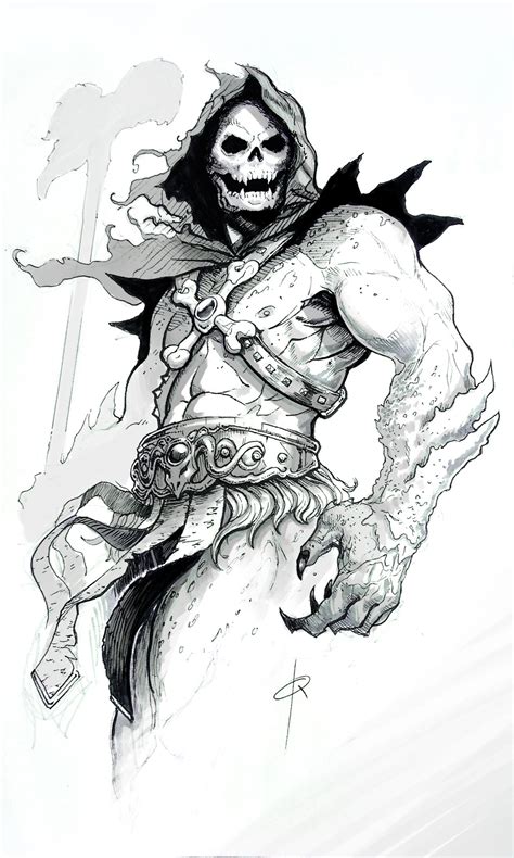 Skeletor Drawing