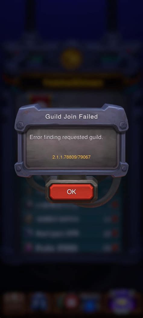 Guild Error Notice Rwarcraftrumble