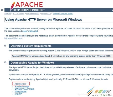 如何安装并且运行阿帕奇服务器 for windows 阿帕奇鳄梨酱windows教程 csdn博客