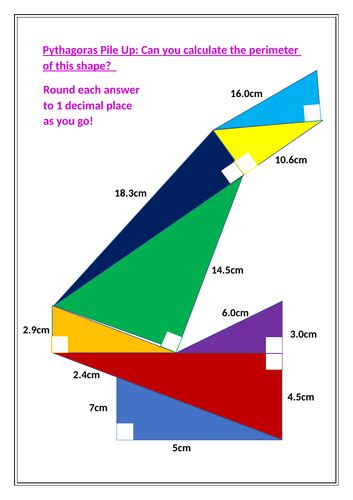 Pythag Pile Up Level 2 Teaching Resources
