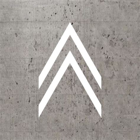 Pochoir Stencil Standard Chevrons