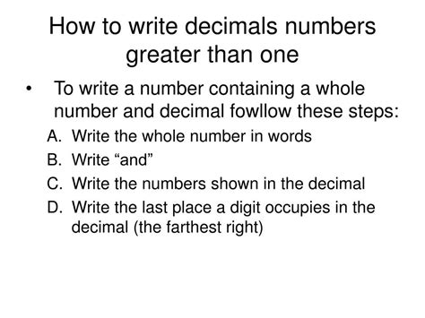 PPT Decimals PowerPoint Presentation Free Download ID