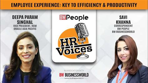 Deepa Param Singhal On Linkedin Employee Experience Key To Efficiency And Productivity Bw