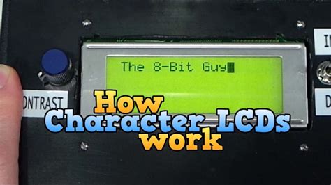 How A Character LCD Works Video Tutorial
