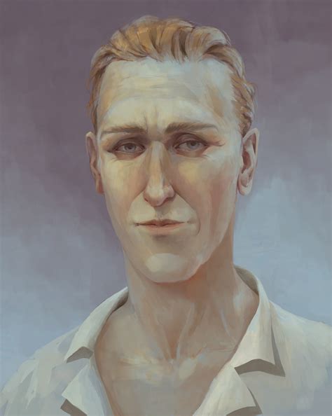 Artstation The Fountainhead Howard Roark Portrait