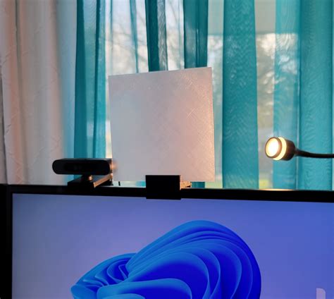 Light Diffusor For Webcam By D3dorsett Download Free Stl Model