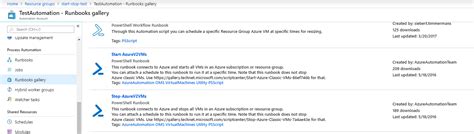 Start And Stop Of Azure Vms With Automation Azure Talk
