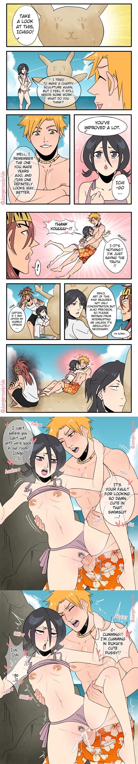 Rule 34 1boy 1boy1girl 1girls 2d 2d Artwork Ass Beach Bleach