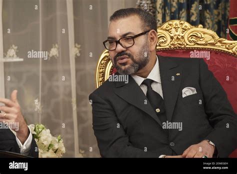 13 02 2019 King Mohammed Vi Of Morocco Attends A Signing Of Bilateral