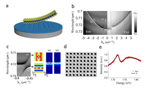 Sin Metasurface Supporting Guided Mode Resonances A The Metasurface