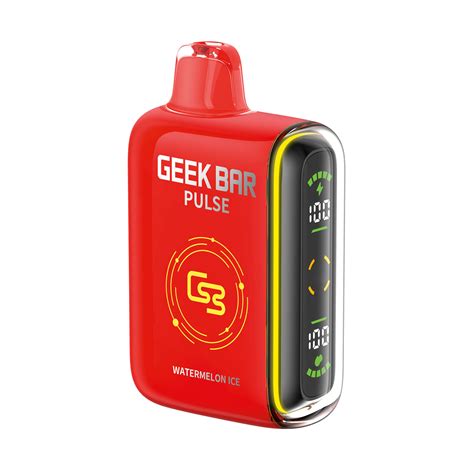 Watermelon Ice Geek Bar Pulse Disposable Vape Vapeloft