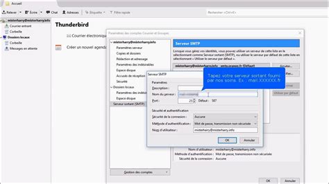 Configuration Thunderbird Youtube
