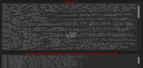 Indonesian Directorate General Of Civil Aviation Database Is Allegedly
