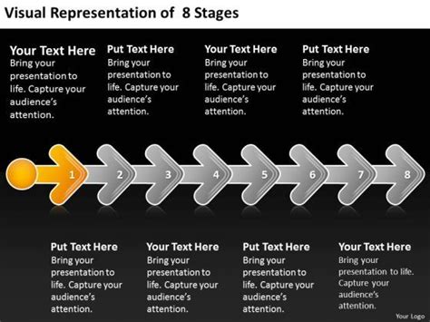 Visual Representation Of Stages Business Plan Layouts PowerPoint Templates