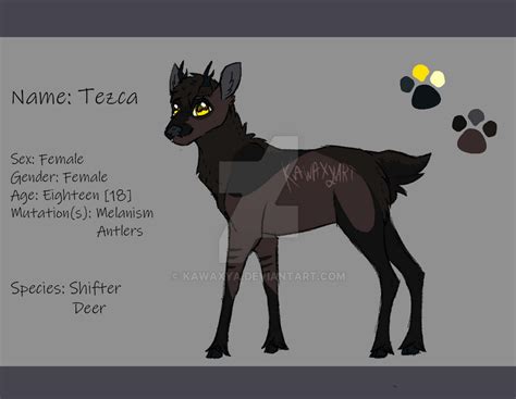 [oc] Tezca By Kawaxya On Deviantart