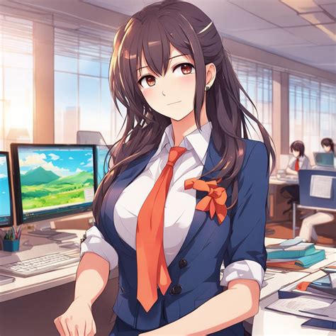 Cute Office Girl By Colleen159 On Deviantart