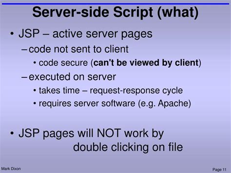 Ppt 3 Web Applications Server Side Code Jsp Powerpoint Presentation Id3844978