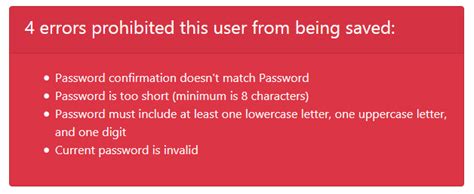 Styling Form Error Message Bootstraprails Stack Overflow