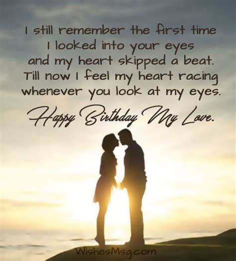 Love Husband Birthday Quotes
