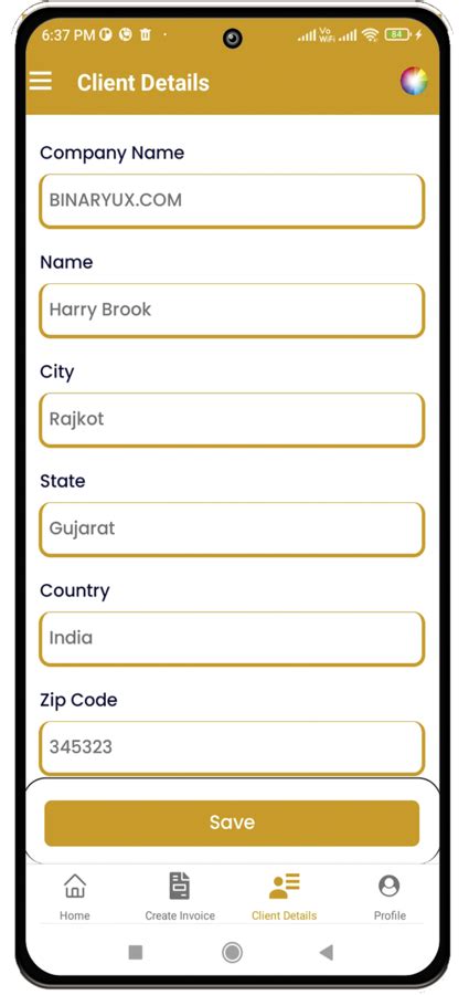 Invoice Maker Invoice Management Online Mobile Invoicing React Native Ios Android App