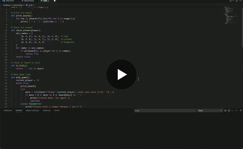 Python Codingjourney Tictactoe Beginnerproject Anjum Gate