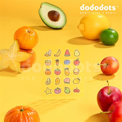 Dododots Beauty Patch Fruit Partay Cute Design Acne Patch Pimple