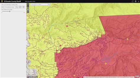 Live Caldor Fire Evacuation Map And Fire Perimeter