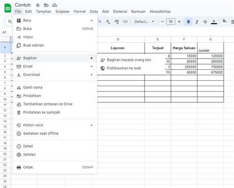 Mudah Dan Cepat Panduan Cara Membuat Spreadsheet Untuk Pemula Tips Komputer